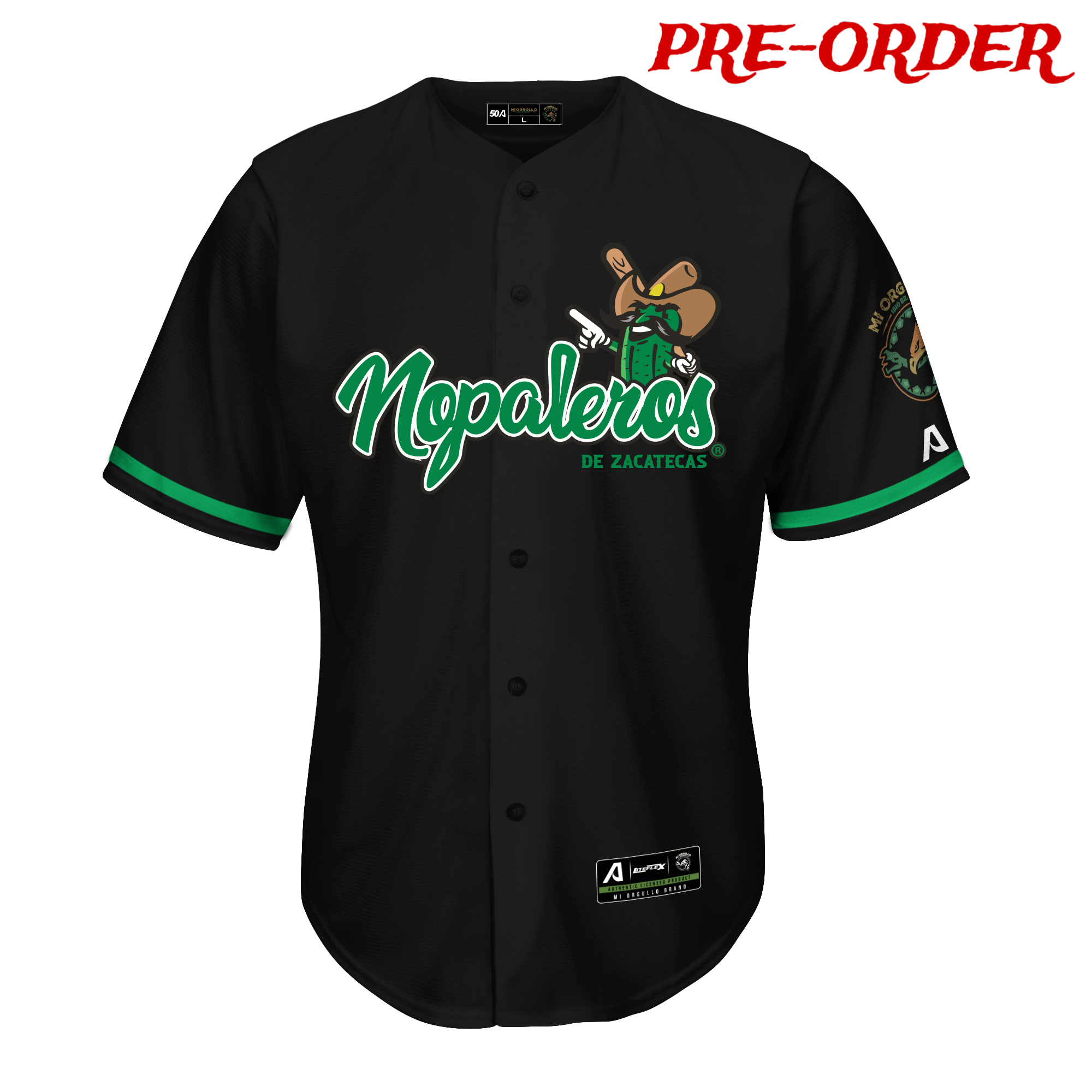 NOPALEROS DE ZACATECAS JERSEY [PRE-ORDER] – MI ORGULLO BRAND